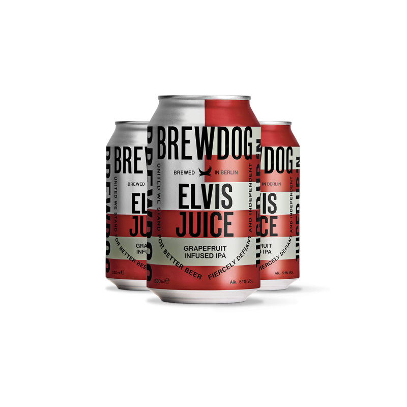 Cerveza Brewdog Elvis Juice 0.33L Lata (desde Alemania)
